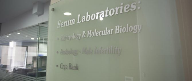 Serum IVF laboratories
